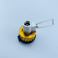 China LPG Brass Conversion Adapter for Camping Gas Stove Canister Gas Convertor Shifter Refill for sale
