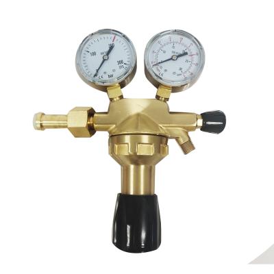 China High Pressure Italy Type Heavy Duty Regulator with Duplex Gauge and ISO9001 Compliant for sale