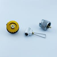 China The Brass Adapter for Gas Burner and Butane Cylinder Tank Camping Stove Propane Refill for sale
