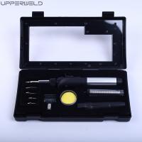China Butane Soldering Iron Multi-Purpose Kit Self-Igniting Station with Adjustable Flame for sale