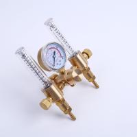 China High Pressure Argon Regulator Dual Co2 Flowmeter for Mig Tig Welding Gas Connection for sale