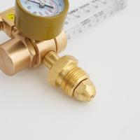 China Gas Reducer CGA320 CGA580 Inlet Connection TIG Welder MIG Welding Gauge CO2 Flowmeter Argon Regulator for sale