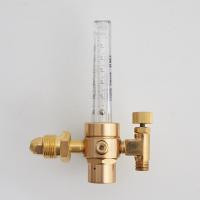 China Gas Reducer CGA320 CGA580 Inlet Connection TIG Welder MIG Welding Gauge CO2 Flowmeter Argon Regulator for sale