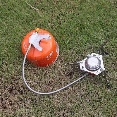 China 4600W Firepower Windproof Camping Stove with Piezo Ignition Lightweight and Portable for sale