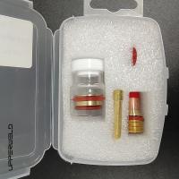 China TIG Welding Accessories WP-17/18/26 Champagne Nozzle Kit with Adapter 1.6mm for sale