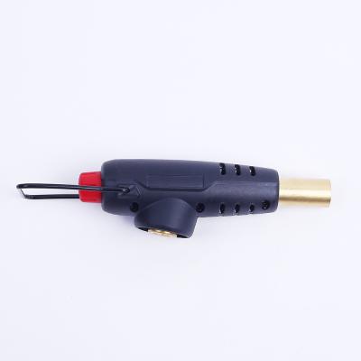 China Upper Flame Gun Butane BLOW WELDING Torch with Stainless Steel and Plastic Material for sale