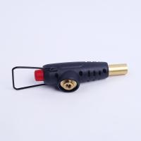 China Upper Flame Gun Butane BLOW WELDING Torch with Stainless Steel and Plastic Material for sale