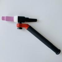 China Air Cooled Brass Swivel Neck TIG Welding Torch Head for NR-17 Welding Accessories for sale