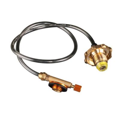 China Adjustable Regulator Valve Adapter for Propane Outdoor Stove Connect Gas Cylinder for sale