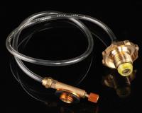 China Adjustable Regulator Valve Adapter for Propane Outdoor Stove Connect Gas Cylinder for sale