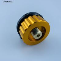 China Outdoor Propane Small Tank Input Adapter for Yellow BBQ Camp Stove Burners Conversion for sale