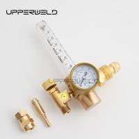 China Single Stage CO2 Argon Gas Regulator TIG MIG Flowmeter 0-4000 psi Pressure Gauge for sale
