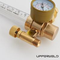 China Single Stage CO2 Argon Gas Regulator TIG MIG Flowmeter 0-4000 psi Pressure Gauge for sale