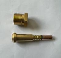 China Brass 7/8-14RH Thread TIG Welding Accessories Power Cable Adapter and Cable Connector for sale