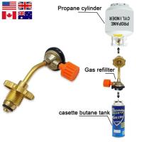 China Filling Cylinder Gas Tank Adapter for Butane Cylinders and Butane Gas Cylinder Valves for sale