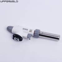 China Kitchen Cooking Torch Butane Flame Gun White 1.6kw Gas Blow Torch Mini BBQ Fire Gun for sale