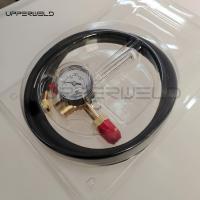 China Gold Full Copper Flowmeter for Argon/CO2 MIG TIG Gas Regulator in Welding Industry for sale