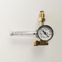 China Gold Full Copper Flowmeter for Argon/CO2 MIG TIG Gas Regulator in Welding Industry for sale