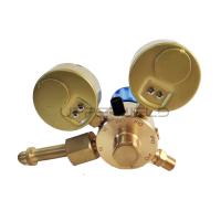 China High Pressure Gas Pressure Reducer for Dual Stage Oxygen Regulator in TIG MIG Welding for sale