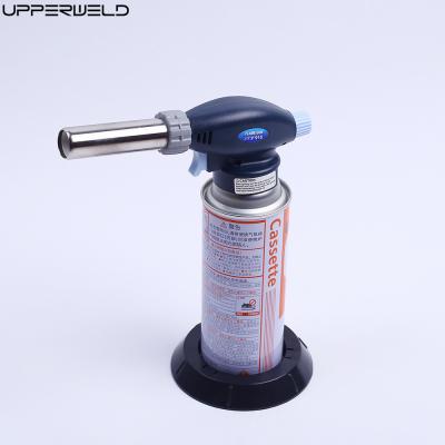China Black and Blue Butane Gas BBQ Flame Gun Fire Starter Maker Burner Heating Torch Meas 76*39*43.5CM for sale