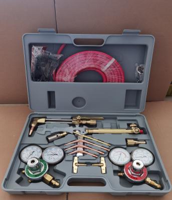 China High Pressure Oxygen Acetylene Gas Regulator Welding Cutting Torch Kit for Industrial for sale