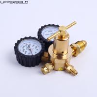China Brass High Pressure Nitrogen Regulator with Gas Pressure Gauge and CGA580 Inlet Connection for sale