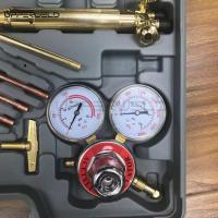 China Portable Oxygen Acetylene Gas Cutting Torch and Welding Kit for Medium Duty Regulator for sale