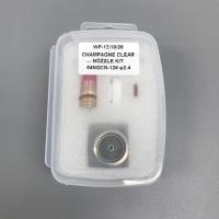 China WP-17/18/26 Champagne TIG Welding Torch Accessories 1.6mm/2.4mm/3.2mm Clear Nozzle Kit for sale