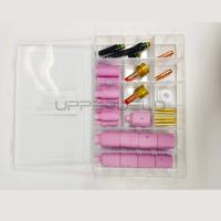 China 31PCS TIG Welding Torch Stubby Gas Lens Ceramic Cup Kit for WP-17/18/26 Large Size for sale