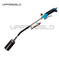China Propane Weed Torch Heating Torch with Electronic Button Igniter 9.8FT Hose Length 70cm for sale