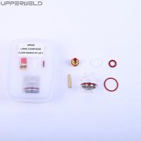 China Stubby Gas Lens 10 Pyre Glass Cup Clear Nozzle Kit for WP-17/18/26 Tig Welding Torch for sale