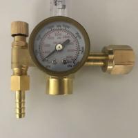 China CGA320 Thread CO2/Argon Flowmeter Pressure Reducer for Multi-Purpose TIG MIG Welding for sale