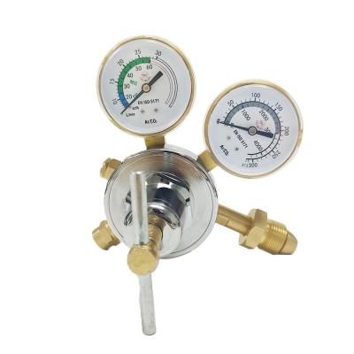 China Argon CO2 Gas Welding Regulator Kit for Mig and TIG Welder Dual Scale Gauge Included for sale