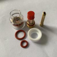 China Lightweight and Alumina Ceramic Nozzle Cups Strainer Mesh Collet Gas Lens For WP9/20 for sale