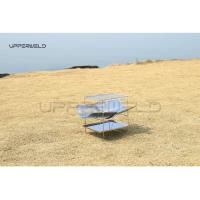 China Wood Fuel Outdoor Ultra-Light Folding Grill Clean Finishing for Portable Barbecue for sale