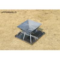 China 2kg Clean Finishing Portable Wood Camping Folding Carbon Grill Stove for Outdoor Trips for sale