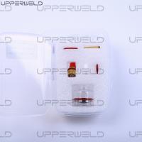 China TIG Welding Torch Stubby Gas Lens 12 Pyre Glass Cup Clear Nozzle Kit For WP-17/18/26 for sale