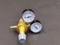 China Brass Argon Regulator Gauge for TIG/MIG Welding Customizable Thread and Performance for sale