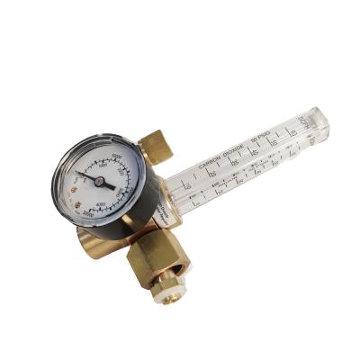 China Voltage Regulation Dual Output Argon Regulator Flowmeter for Gas Pressure Control for sale