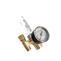 China Voltage Regulation Dual Output Argon Regulator Flowmeter for Gas Pressure Control for sale