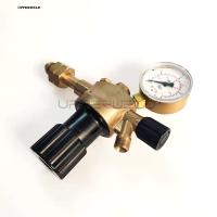 China Black and Yellow Single Gauge CO2/Argon Regulator for Standard Gas Pressure Regulation for sale