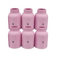 China 48mm TIG Gas Lens Alumina Nozzle Ceramic Cup 53N88 87 series for Precise Welding Work for sale