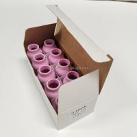 China Customized Alumina Nozzle Glass Tig Welding Ceramic Cup Argon WP17 18 26 53N 54N Series for sale