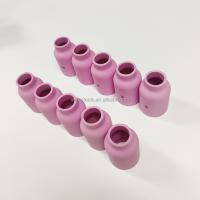China Customized Alumina Nozzle Glass Tig Welding Ceramic Cup Argon WP17 18 26 53N 54N Series for sale