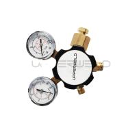 China Pressure Reducer Brass Body Oxygen Regulator Valve Upper Air Gas Cylinder for Welding for sale