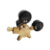 China Pressure Reducer Brass Body Oxygen Regulator Valve Upper Air Gas Cylinder for Welding for sale