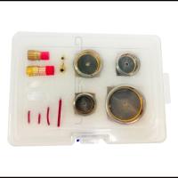 China OBM Customized WP-17/18/26 TIG Welding Torch Accessories Champagne Clear Nozzle Wedge Collet Gas Lens for sale