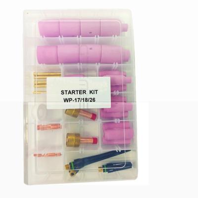 China Enhance Your TIG Welding with WP-17/18/26 Torch Accessories Kit Improved Gas Coverage for sale