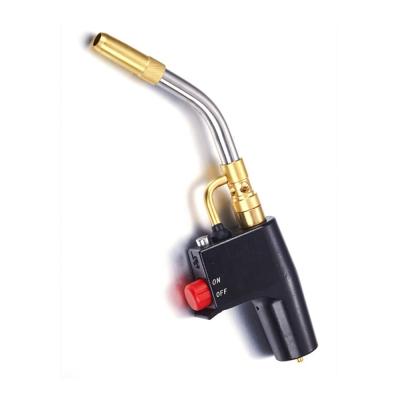 China CGA600 Brass Nozzle Head Propane Refrigeration Gas Welding MAPP Torch OEM Support for sale