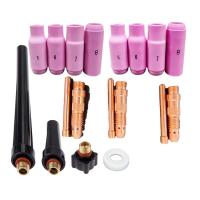 China TIG Gas Lens Collect Dysza Ceramiczna WP17 18 26 Ceramic Nozzle Kit for Welding Working for sale